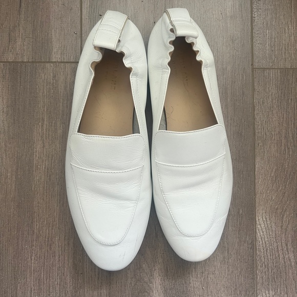 Everlane | Shoes | Everlane White Flats | Poshmark
